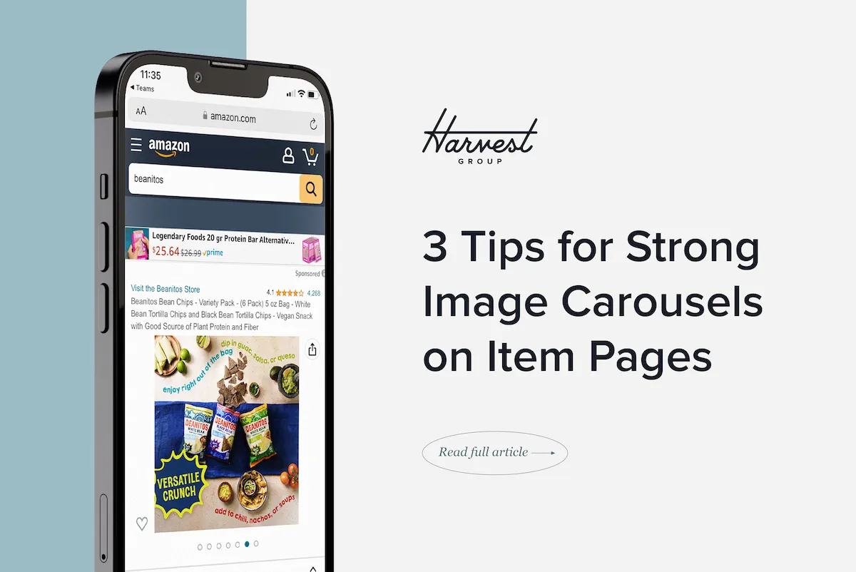 3 Tips for Strong Image Carousels on Item Pages - Harvest Group