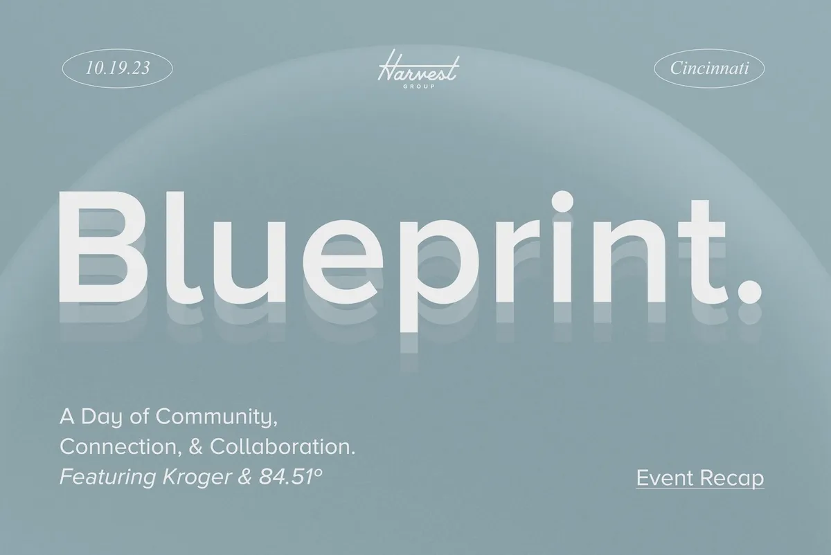 Kroger Blueprint 2023 Event Recap - Harvest Group