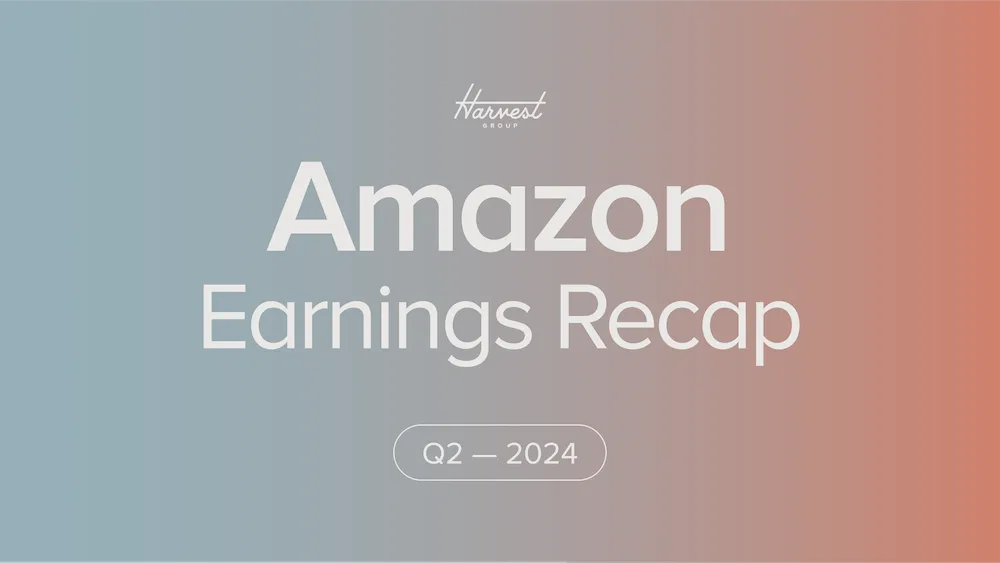 Amazon Q2 2024 Earnings Recap - Harvest Group